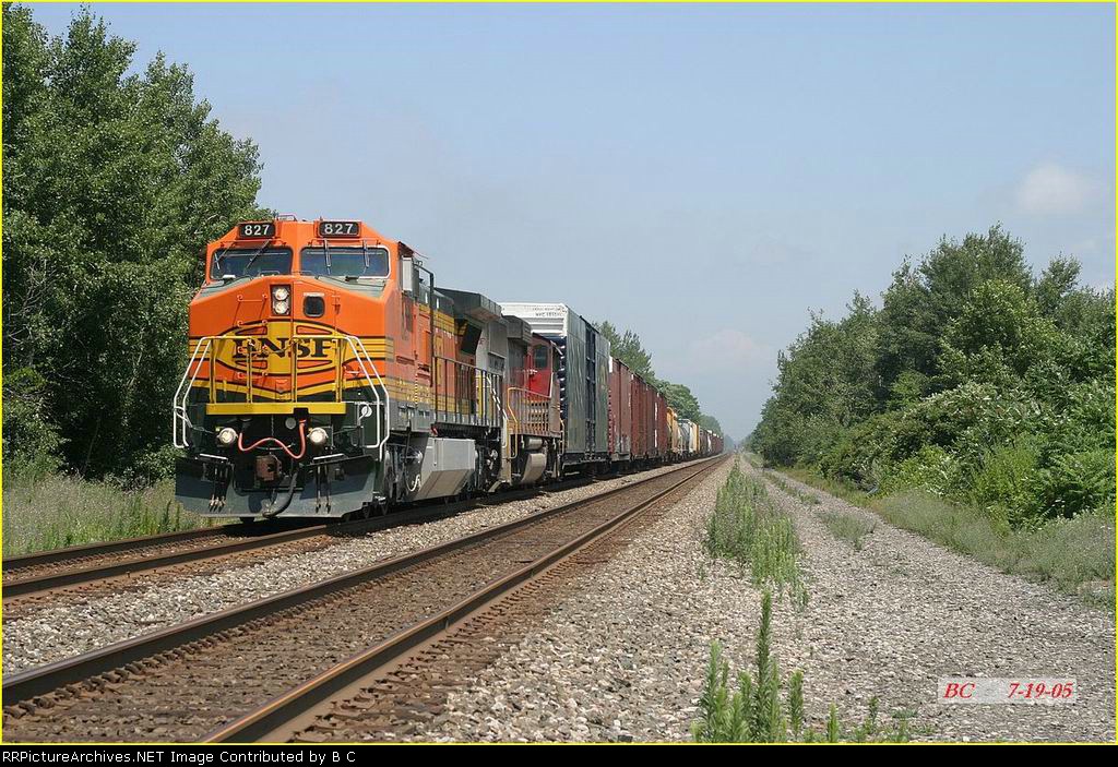 BNSF 827 07/19/2005